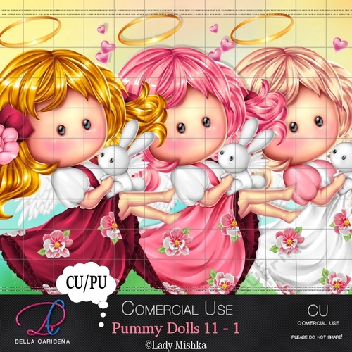 Pummy Doll 11 - 1` - CUP955929_95298 | Craftsuprint