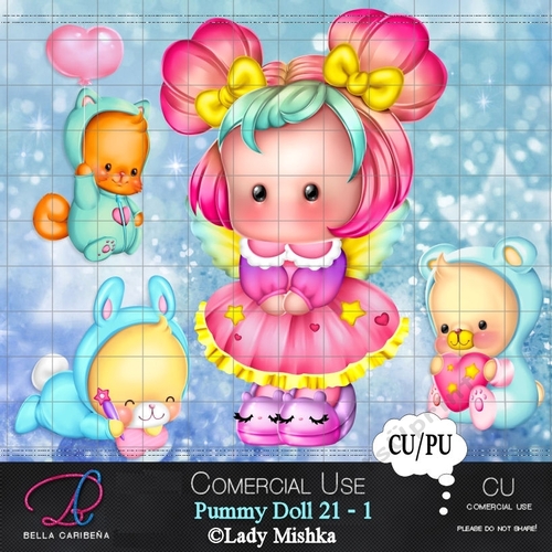 Pummy Doll 21 - 1 - CUP957737_95298 | Craftsuprint
