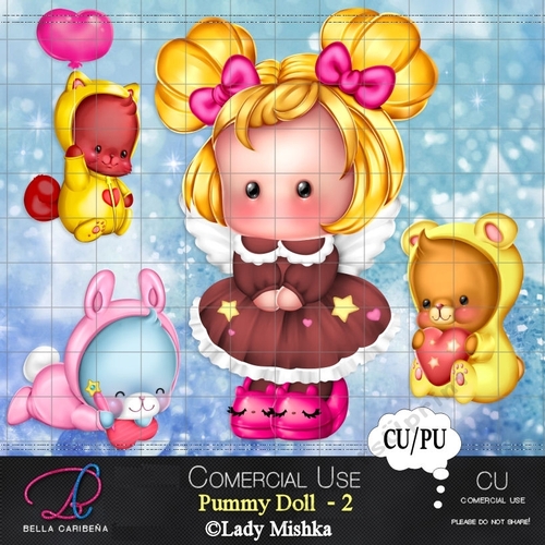 Pummy Doll 21 - 2 - CUP957738_95298 | Craftsuprint