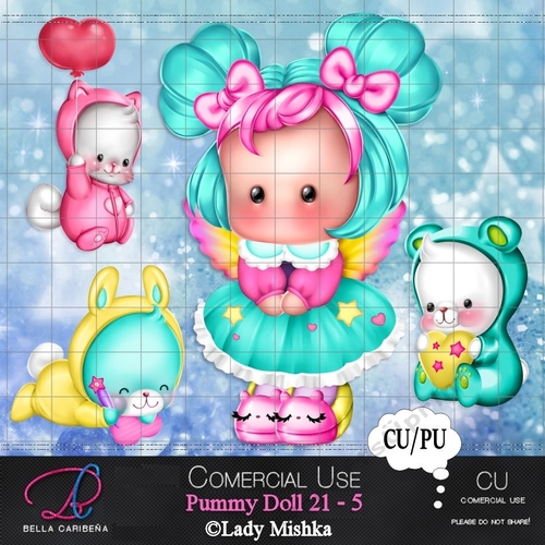 Pummy Doll 21 - 5 - CUP957741_95298 | Craftsuprint