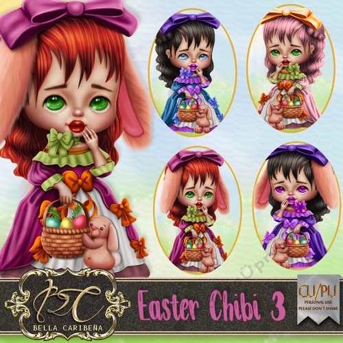 Easter Chibi 3 - CUP958329_95298 | Craftsuprint
