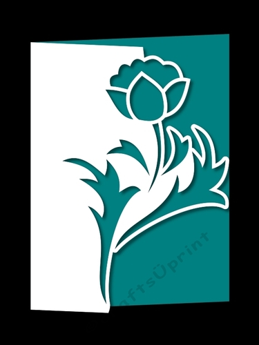 FLOWER OVER THE EDGE 12 - CUP1028166_1051 | Craftsuprint