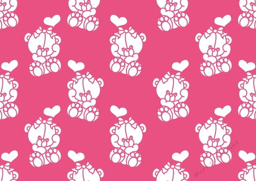 Baby Girl Pink Backing Paper - CUP1039743_1051 | Craftsuprint