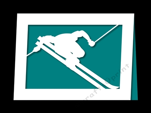 SKI CARD - CUP1040353_1051 | Craftsuprint