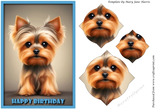 Cute Puppy Splendid Pyramid 2 - CUP1249331_1051 | Craftsuprint