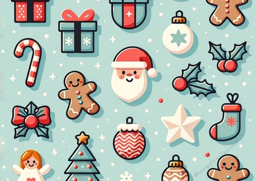 Christmas Backing Paper 3 - CUP1266567_1051 | Craftsuprint