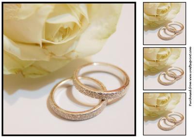 Silver Wedding Rings Topper - CUP354926_1051 | Craftsuprint