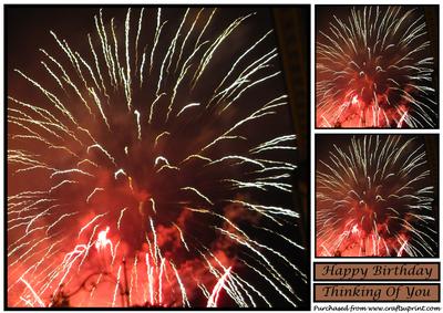 Fireworks Topper - CUP363562_1051 | Craftsuprint