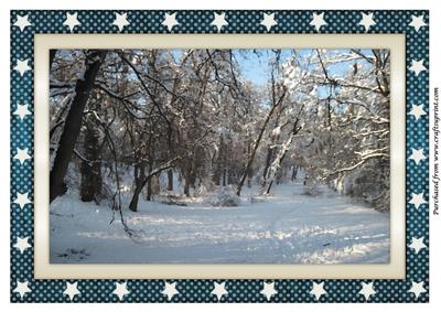 Christmas Scenery A4 - CUP465688_1051 | Craftsuprint