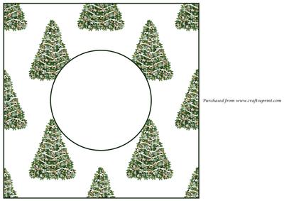 Christmas Tree Insert 8x8 1 - CUP491193_1051 | Craftsuprint
