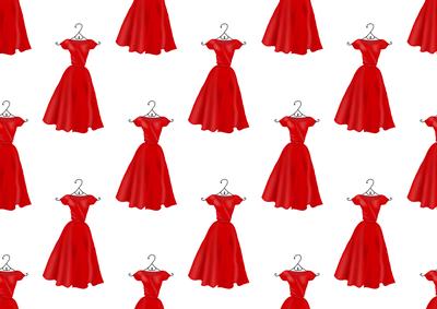 Red Dress Background - CUP493824_1051 | Craftsuprint