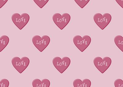 Valentine Heart Word Background 2 - CUP510189_1051 | Craftsuprint