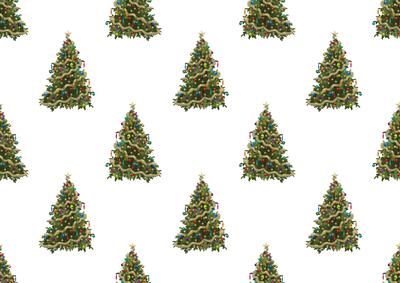 Christmas Tree Backing Paper 7 - CUP540078_1051 | Craftsuprint