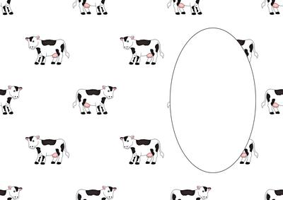 Cow Insert - CUP544978_1051 | Craftsuprint