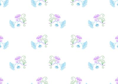 Funky Flowers Backing Paper 2 - CUP553722_1051 | Craftsuprint