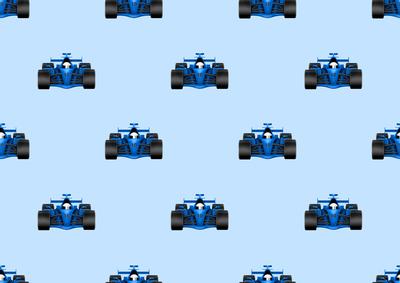 Race Car Blue Backing Paper - CUP554064_1051 | Craftsuprint