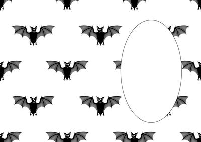 Halloween Bat Insert 2 - CUP554630_1051 | Craftsuprint
