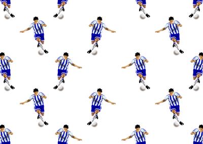 Soccer Player Backing Paper - CUP557716_1051 | Craftsuprint