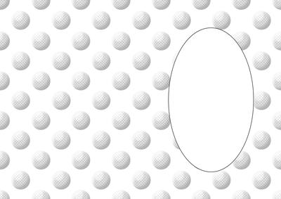 Golf Balls Insert - CUP563960_1051 | Craftsuprint