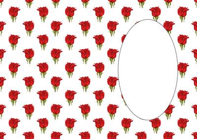 Roses Red Insert - CUP565160_1051 | Craftsuprint