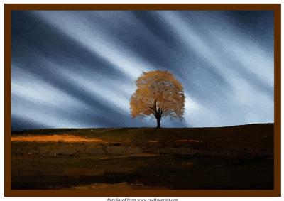 Tree Scenery A4 - CUP624944_1051 | Craftsuprint