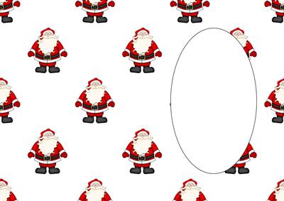 Santa Insert - CUP641052_1051 | Craftsuprint