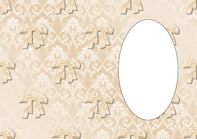Ivory Bow Insert - CUP681610_1051 | Craftsuprint