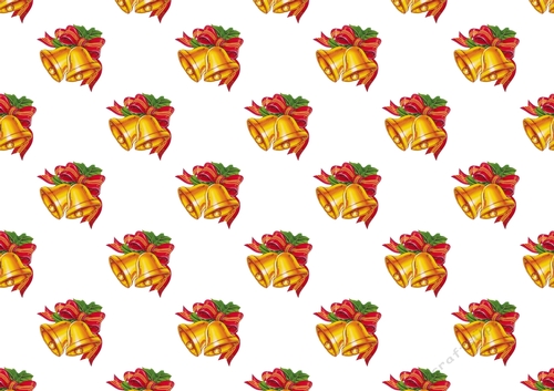 Christmas Vintage Bells Backing Paper 2 - CUP721839_1051 | Craftsuprint