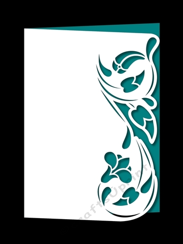 FLORAL OVER THE EDGE 16 - CUP741868_1051 | Craftsuprint