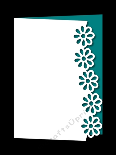 OVER THE EDGE FLORAL BORDER 5 - CUP769413_1051 | Craftsuprint