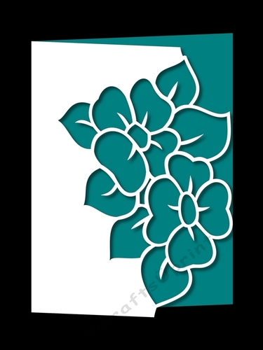 FLORAL OVER THE EDGE 39 - CUP770590_1051 | Craftsuprint
