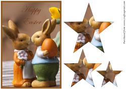 OVER THE EDGE EASTER BUNNY 5 - CUP782109_1051 | Craftsuprint