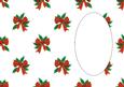 Christmas Holly with Bow Backing Paper - CUP547868_1051 | Craftsuprint