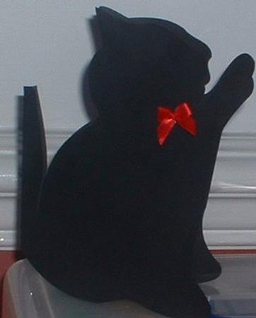 Cat Shaped Card - CUP700461_577 | Craftsuprint