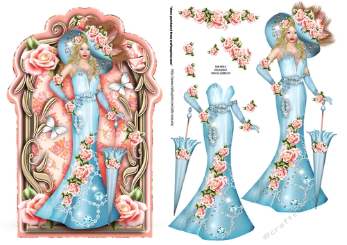 Elegant Lady Topper - CUP716439_1641 | Craftsuprint