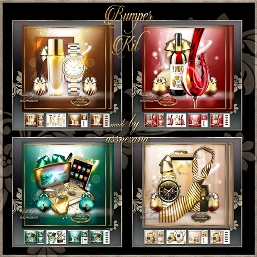 Bumper Kit Male Christmas Gift 1 to 4 - CUP900975_1641 | Craftsuprint