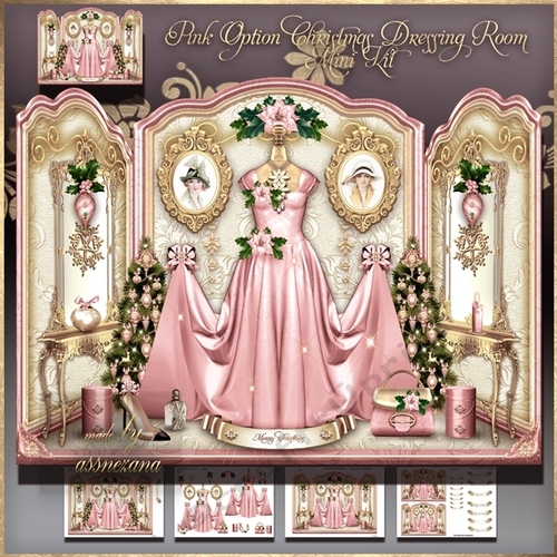 Pink Option Christmas Dressing Room Mini Kit - CUP911212_1641 ...