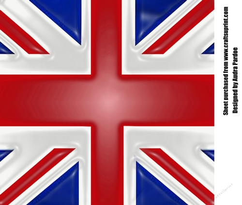 Union Jack Backing Paper - CUP801133_68461 | Craftsuprint