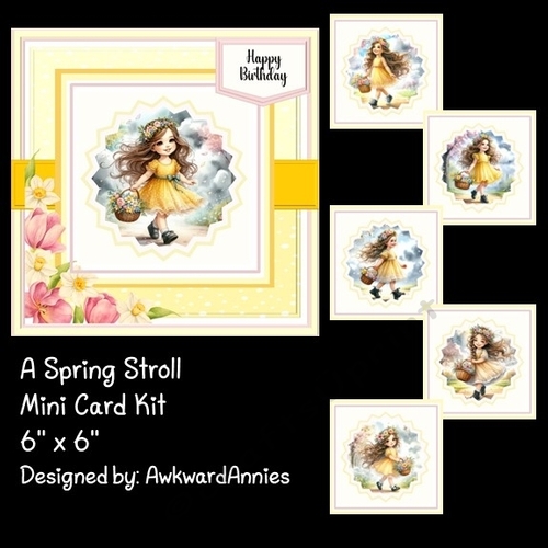 A Spring Stroll - CUP1304087_112984 | Craftsuprint