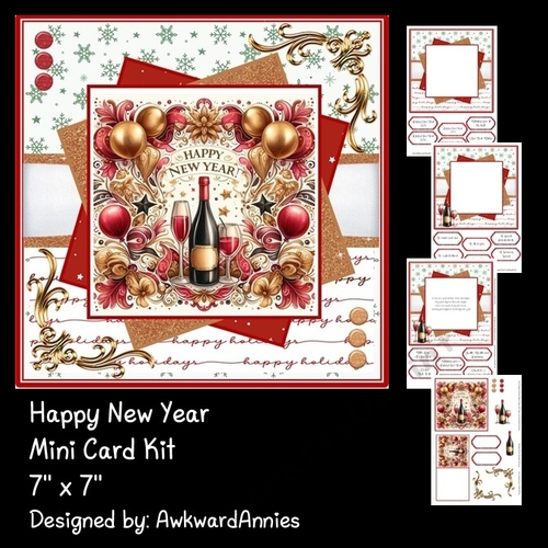 Happy New Year - CUP1346488_112984 | Craftsuprint