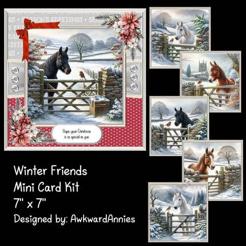 Winter Friends - CUP1346645_112984 | Craftsuprint
