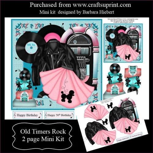 Old Timers Rock Mini Kit - CUP1015713_1865 | Craftsuprint