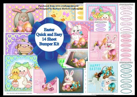 Easter Quick and Easy 14 Sheet Bumper Kit - CUP661063_1865 | Craftsuprint