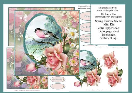 Spring Promise Scenic Mini Kit - CUP666488_1865 | Craftsuprint