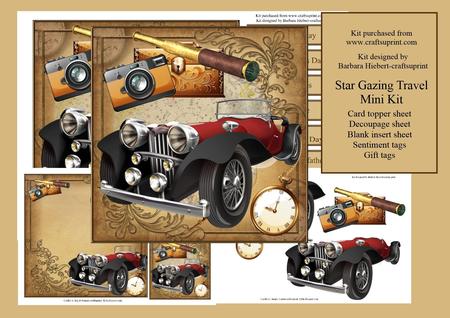 Star Gazing Travel Mini Kit - CUP667221_1865 | Craftsuprint