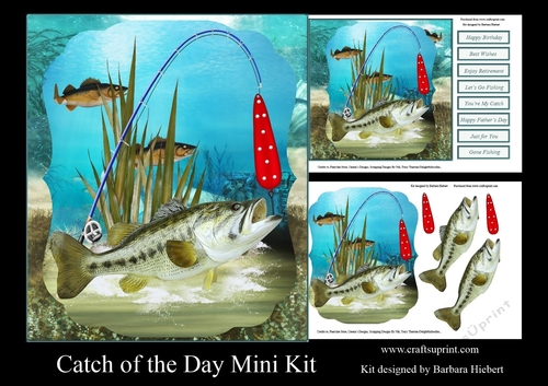 Catch of the Day Mini Kit - CUP719210_1865 | Craftsuprint