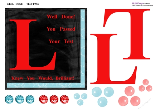 Well Done! - Test Pass - CUP760233_16561 | Craftsuprint