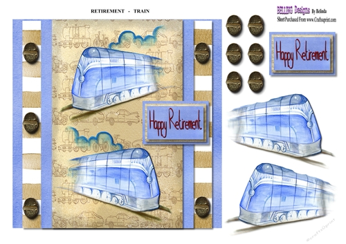 Retirement - Train - CUP774947_16561 | Craftsuprint