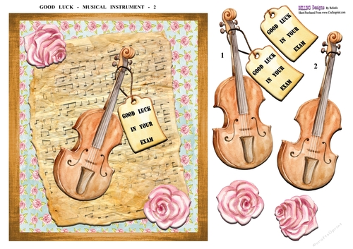 Good Luck - Musical Instrument - 2 - CUP777232_16561 | Craftsuprint