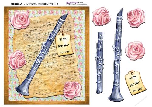 Birthday - Musical Instrument - 7 - CUP777366_16561 | Craftsuprint